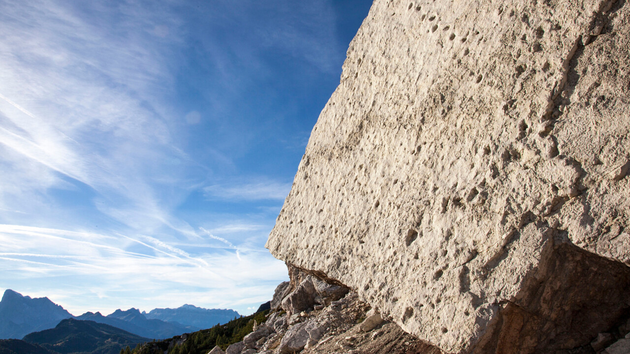 Le impronte dei dinosauri in Val Fiorentina