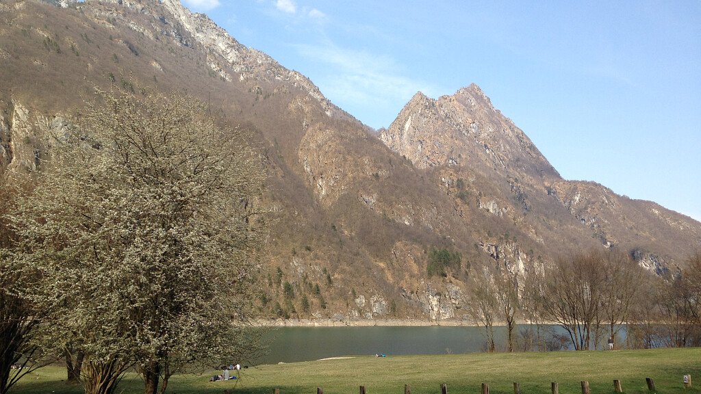 Dolomites and its rivers, lakes and waterfalls